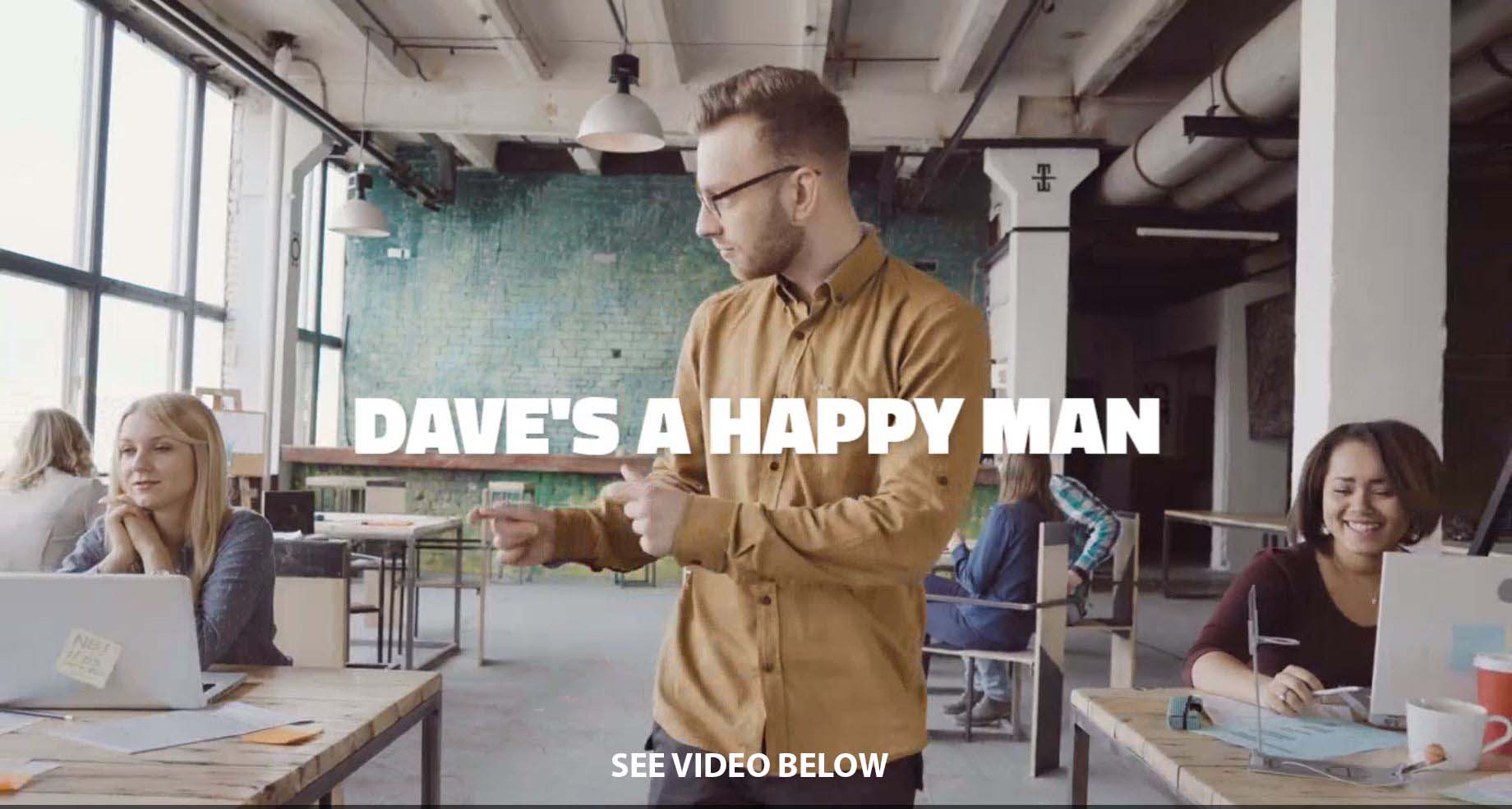 Surety Life, Life Insurance that can make you happy like Dave